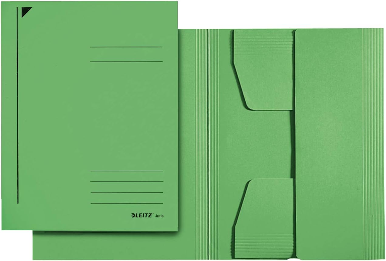 Esselte Leitz Folder A4 Premium Card, Green: Amazon.co.uk: Office Products