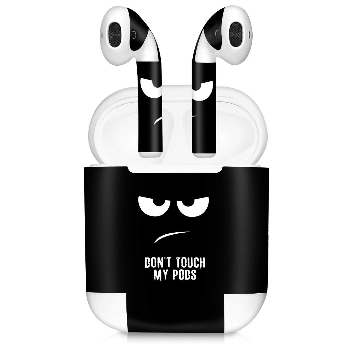 kwmobile Set of Stickers for Apple AirPods - 7x Apple: Amazon.co.uk ...