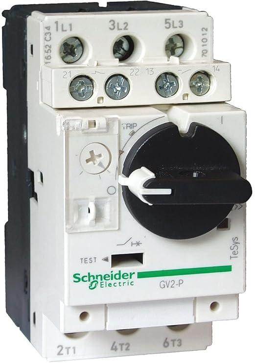 SCHNEIDER ELECTRIC 600-VAC 1.6-AMP GV2P06 Manual Starter 600VAC 1.6AMP ...