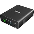 Amazon.com: Portable Power Bank with AC Outlet 130W, Rechargeable ...