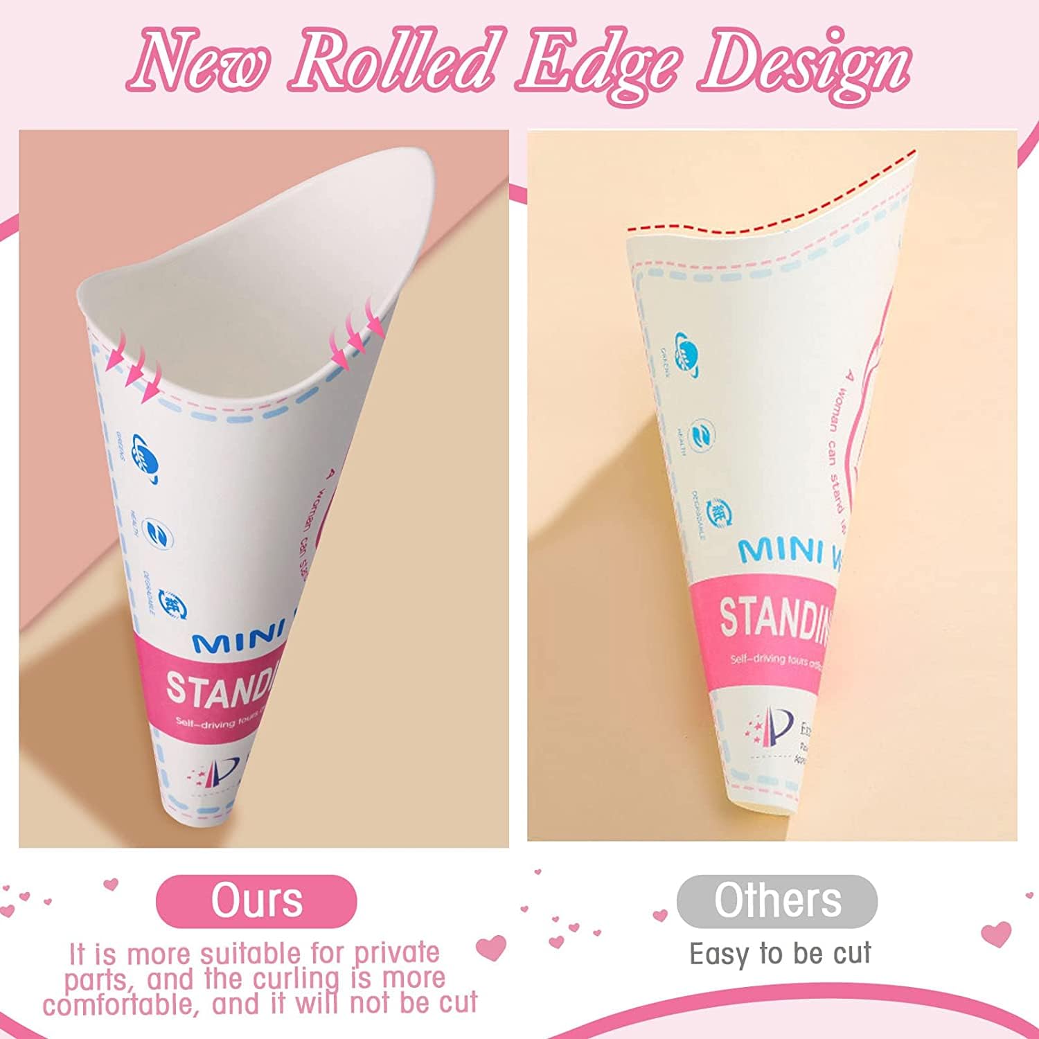 Mua 60 Pcs Disposable Portable Female Urination Device for Female ...