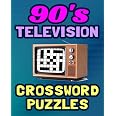 90's Television Crossword Puzzles: TV Show Word Puzzle Book: Friends ...