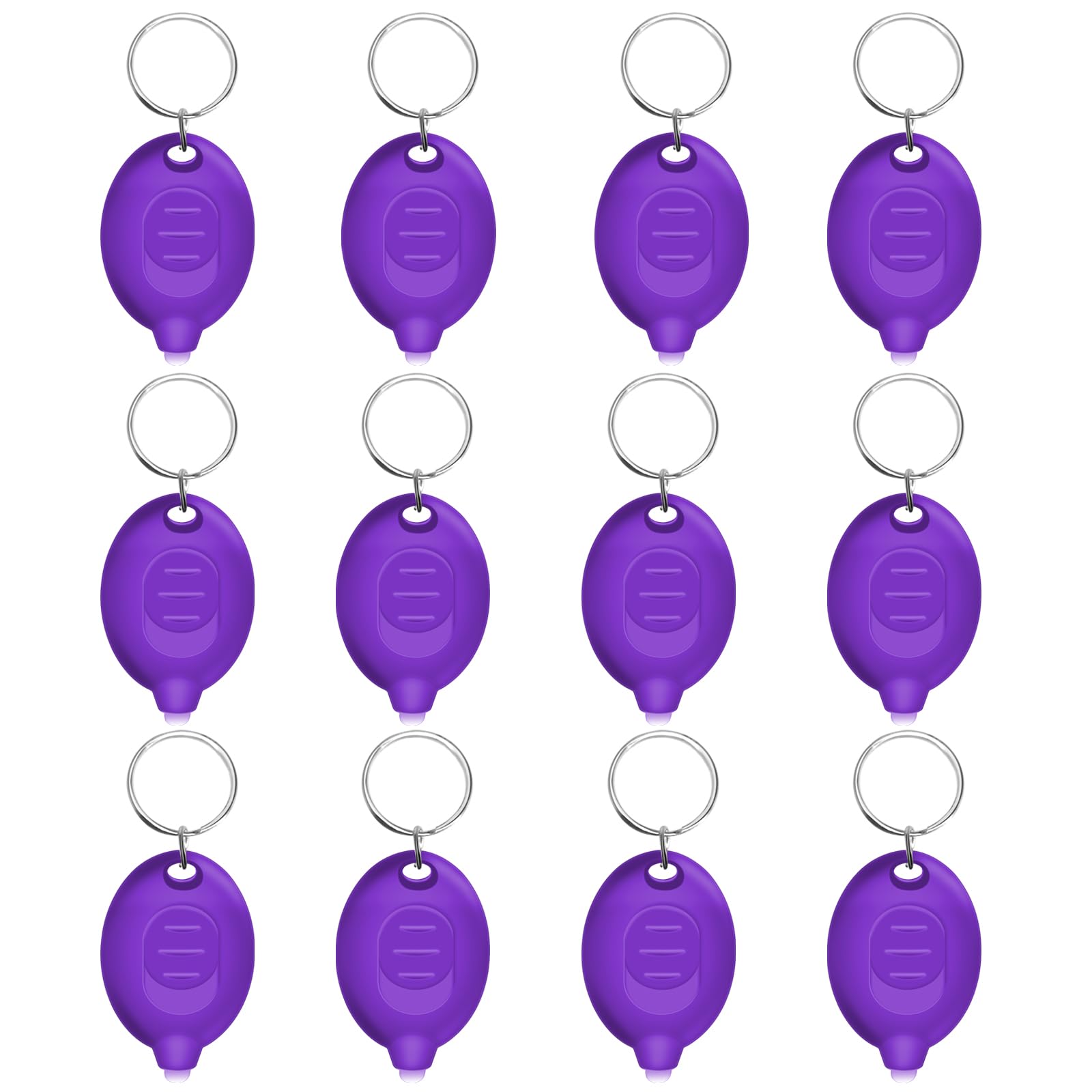 Daemson Mini UV Keychain Flashlight, Portable Black Light, 12 Lumen ...