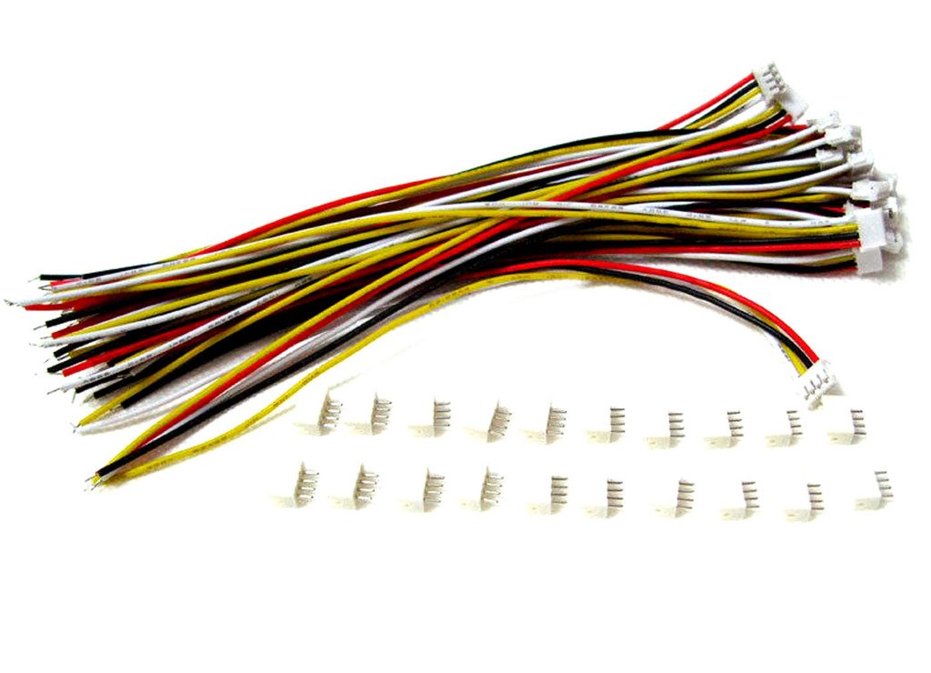 Mua 10 Sets Mini Micro ZH 1.5 4-Pin JST Connector with Wires Cables ...