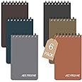 Amazon.com : AEE FIRSONE 6 Pack Spiral Pocket Notebooks, 3x5 Pocket ...