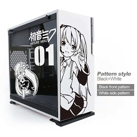 Mua Anime Stickers for PC Case, Vinyl Decor Decal for ATX Mid Tower ...