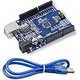 Placa Uno R3 Smd Atmega328 CDR + Cabo USB para Arduino | Amazon.com.br
