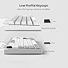 Womier Low Profile Keycaps - Shine Through Keycaps, Keyboard Keycaps 75 ...