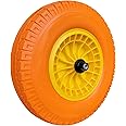 Tufx Wheelbarrow Replacement Flat Free Wheel * Wheel Bolts not Included ...