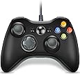 Amazon.com: VOYEE Wired Controller for Xbox 360 & PC Windows 10 8 7 ...