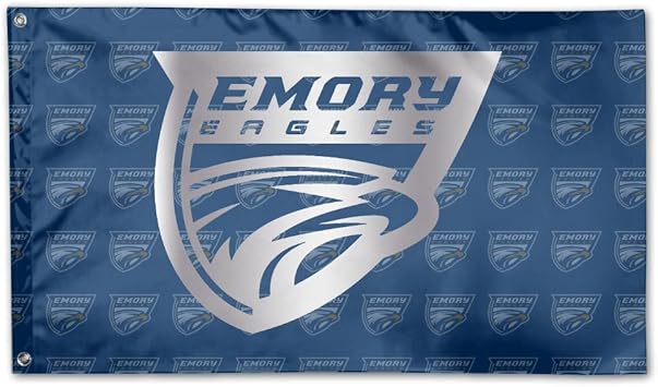 Amazon.com : Emory Eagles Platinum Logo Garden Flag 3' X 5' : Garden ...