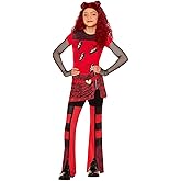 Amazon.com: Descendants Red Costume for Kids, Official Disney ...