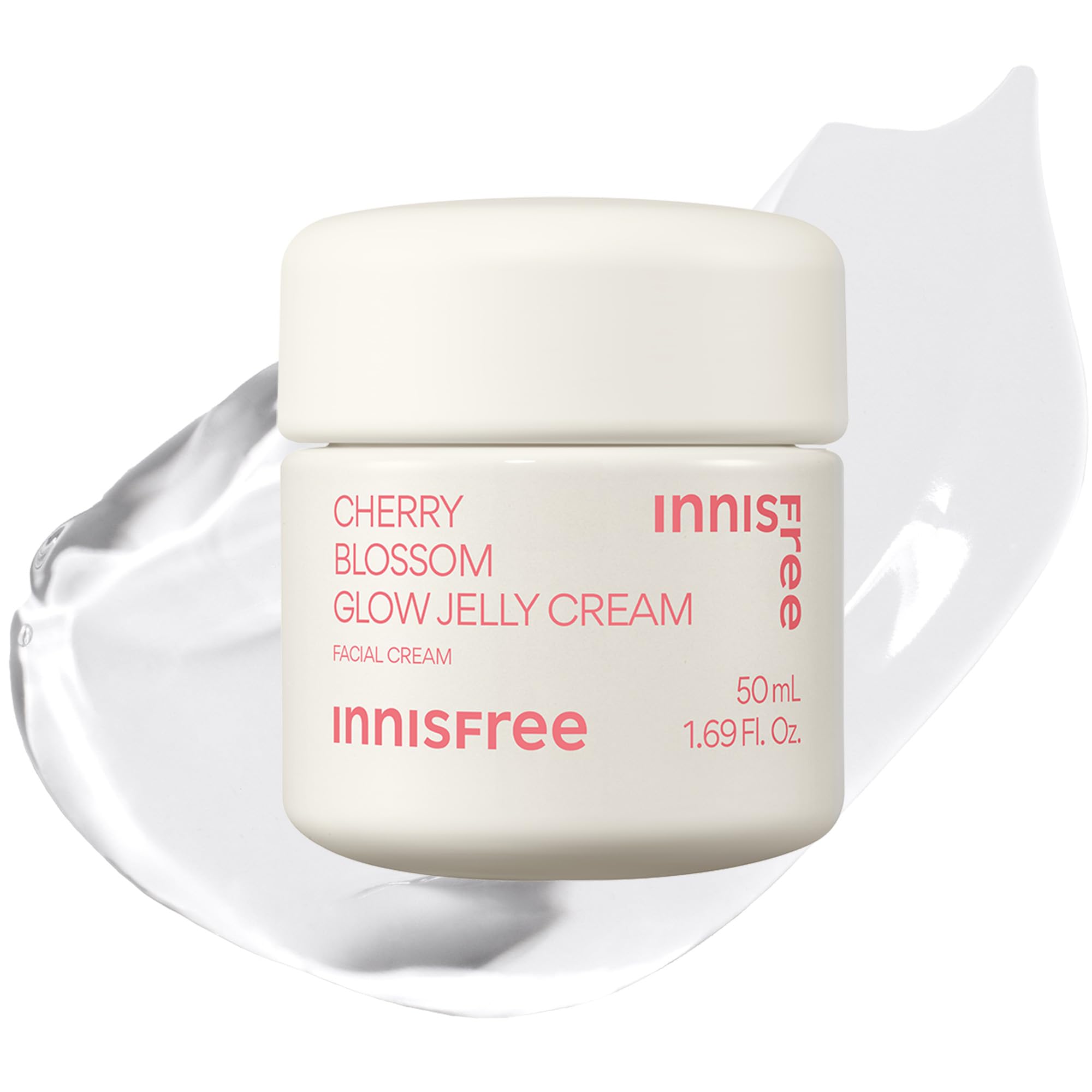 innisfree Cherry Blossom Glow Jelly Cream with Niacinamide for Smooth ...