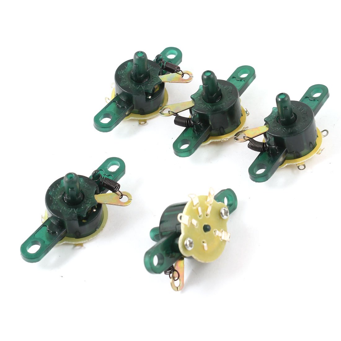 AC 250V 1A Electric Fan 3 Way Momentary Pull Cord Switch 5 Pcs: Amazon ...