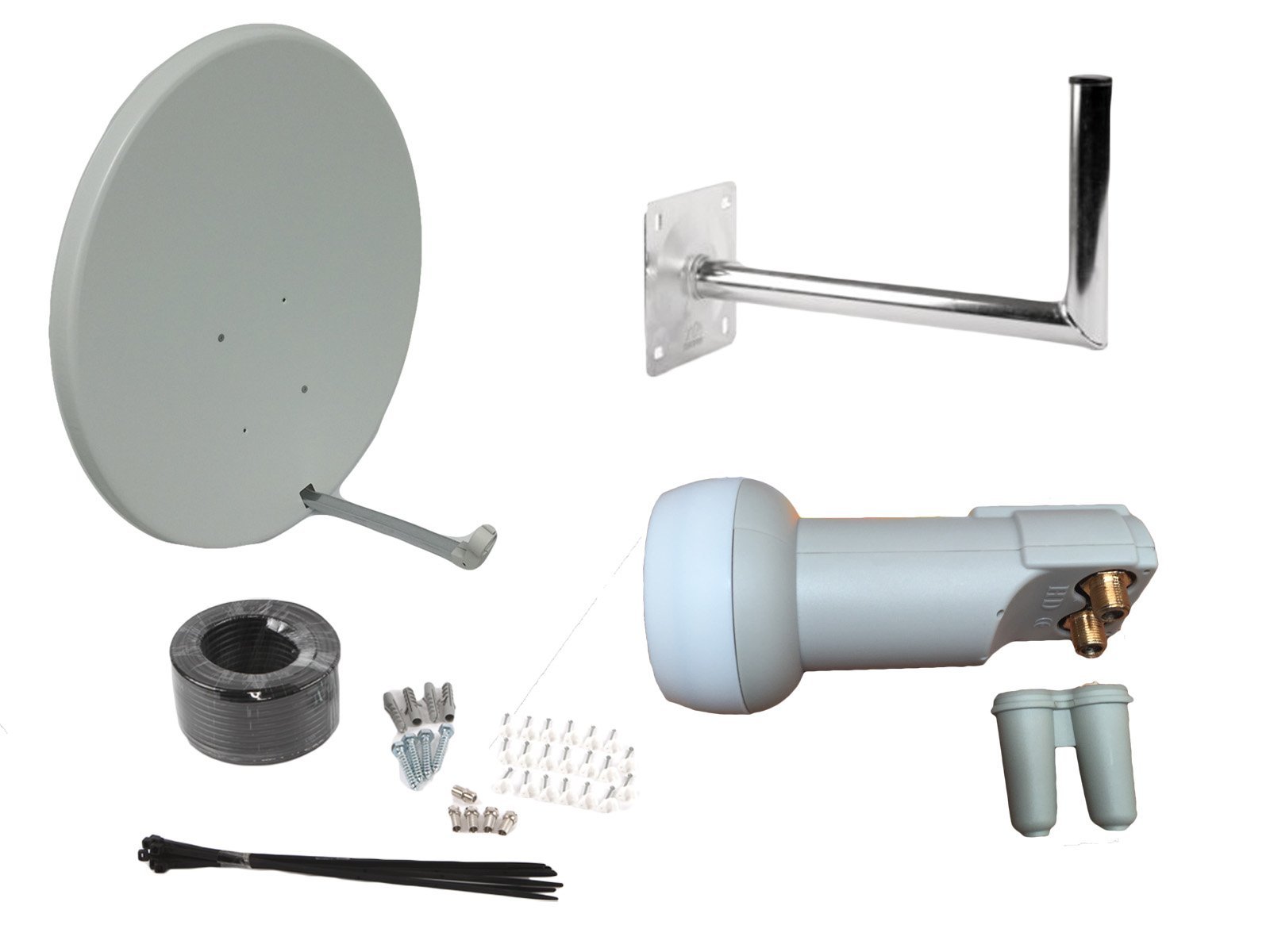 Buy TV Tech 90CM Satellite Dish for Sky, freesat, Arabsat, Polsat ...