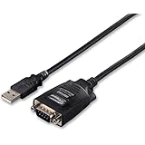 Amazon | StarTech.com 1ポートUSB - ヌルモデムRS232Cシリアル変換ケーブル クロスケーブル 1x USB A ...
