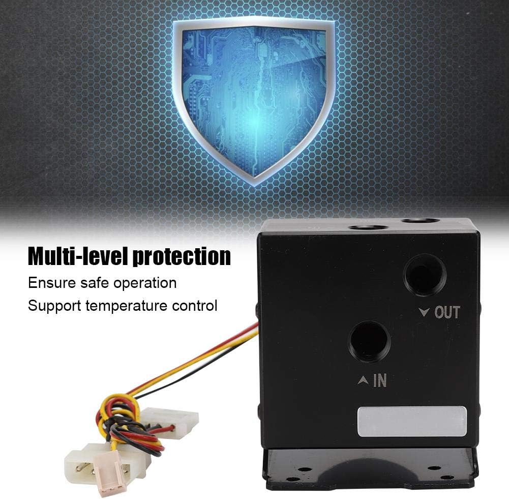 Vbestlife Computer Water Cooling Pump, DC 12V 1.8A Integrated PC Water ...