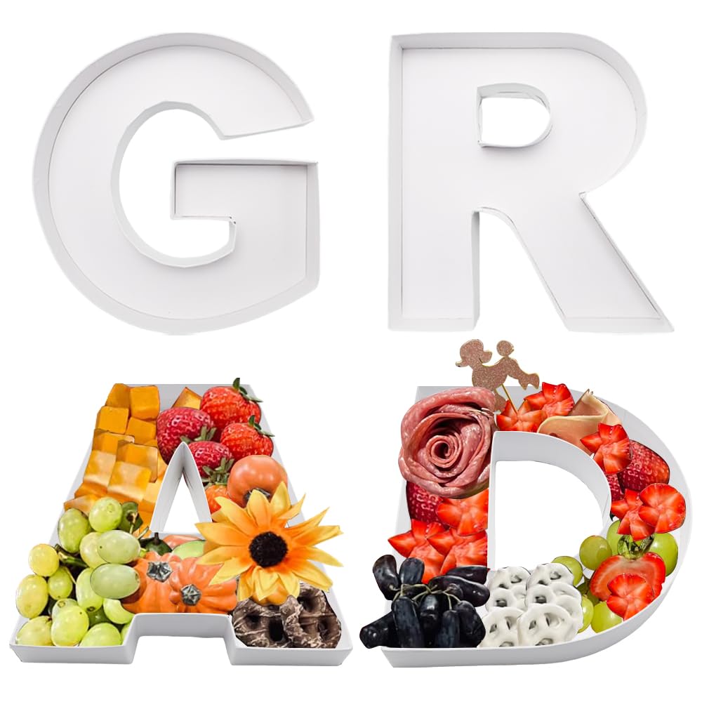 8" Fillable Cardboard Letters 'Grad' Charcuterie Tray, for 2025 ...