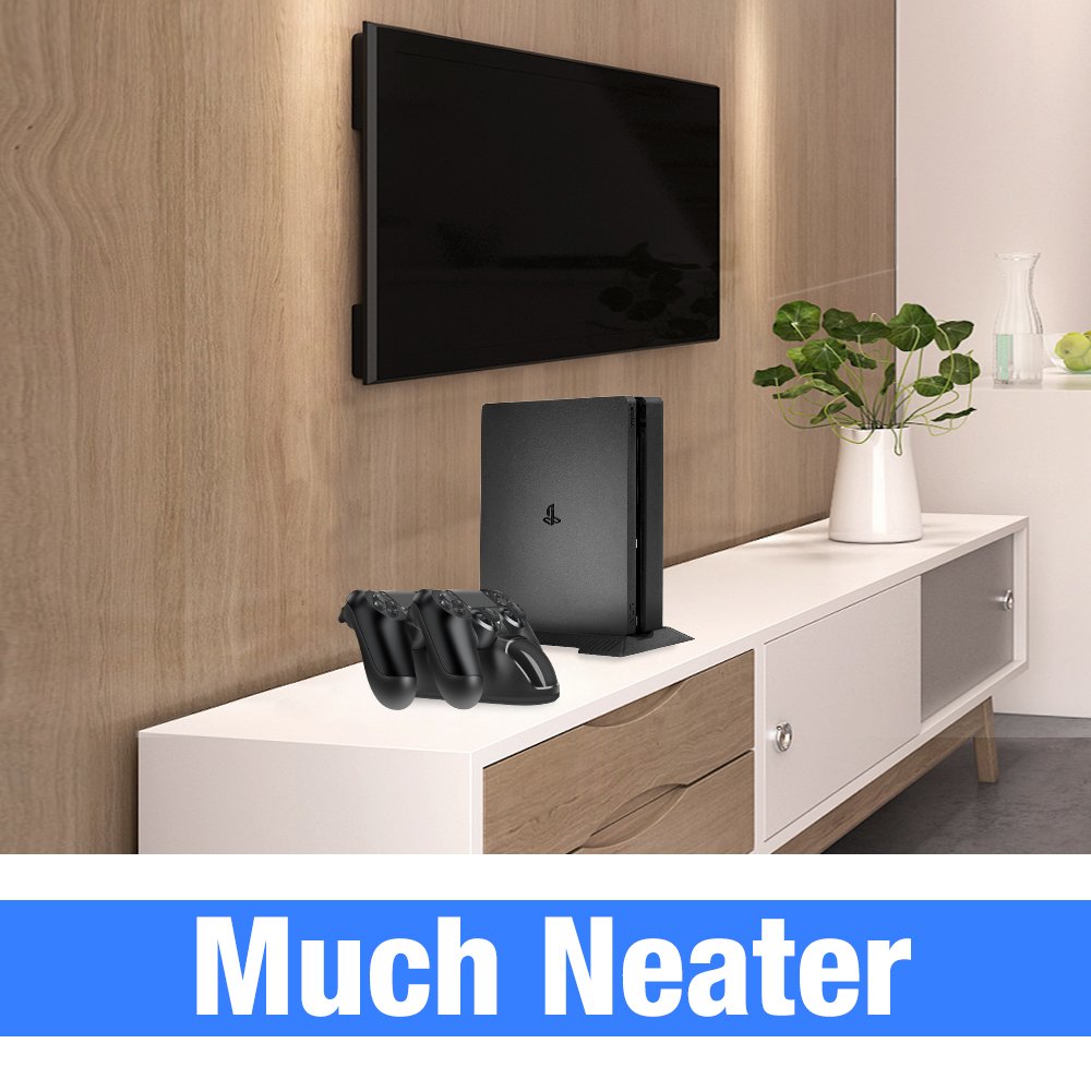 BEBONCOOL ps4 Controller Charger for Sony PS4 Wireless Controller ...