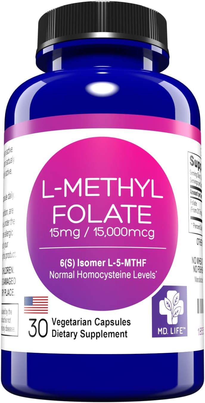 Mua MD.LIFE 5-MTHF L-Methylfolate 15MG Professional Strength Active ...