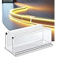 Amazon.com: Neon Rope Light Clips Mounting - 24 Pcs Clear Waterproof ...