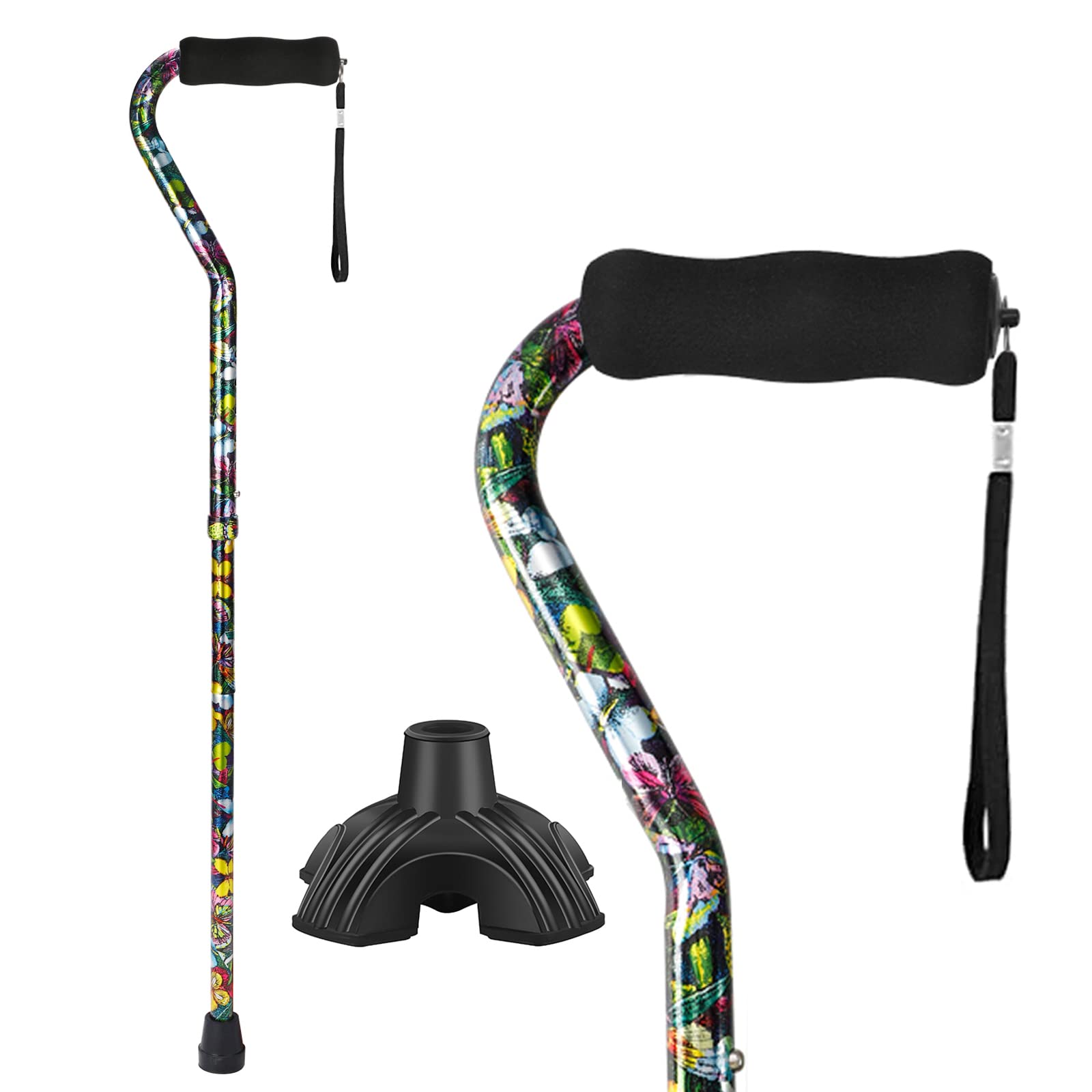 Mua Walking Cane for Women & Men, Folding Cane Lightweight with Offset ...