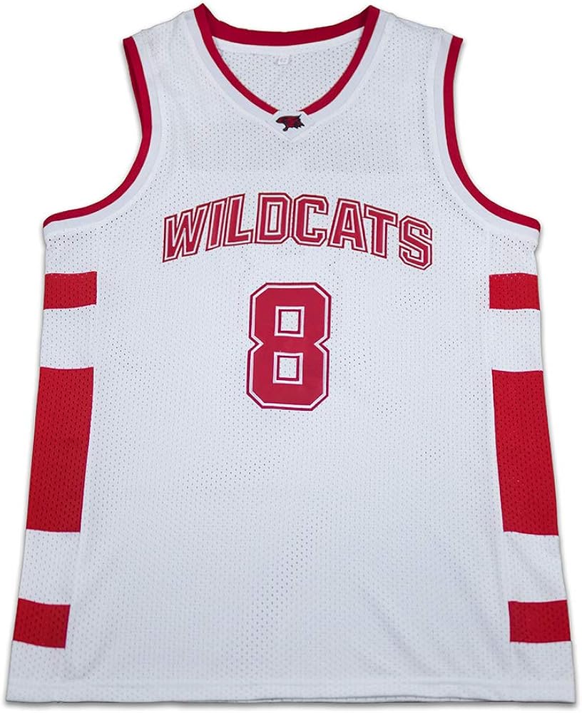 borizcustoms Chad Danforth 8 East High School Wildcats White Basketball ...
