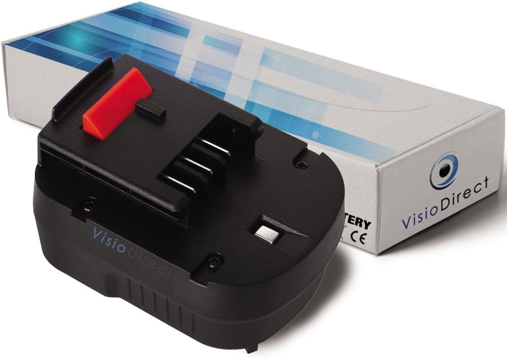 Batterie pour Black et Decker HP122K perceuse à percussion 3000mAh 12V ...