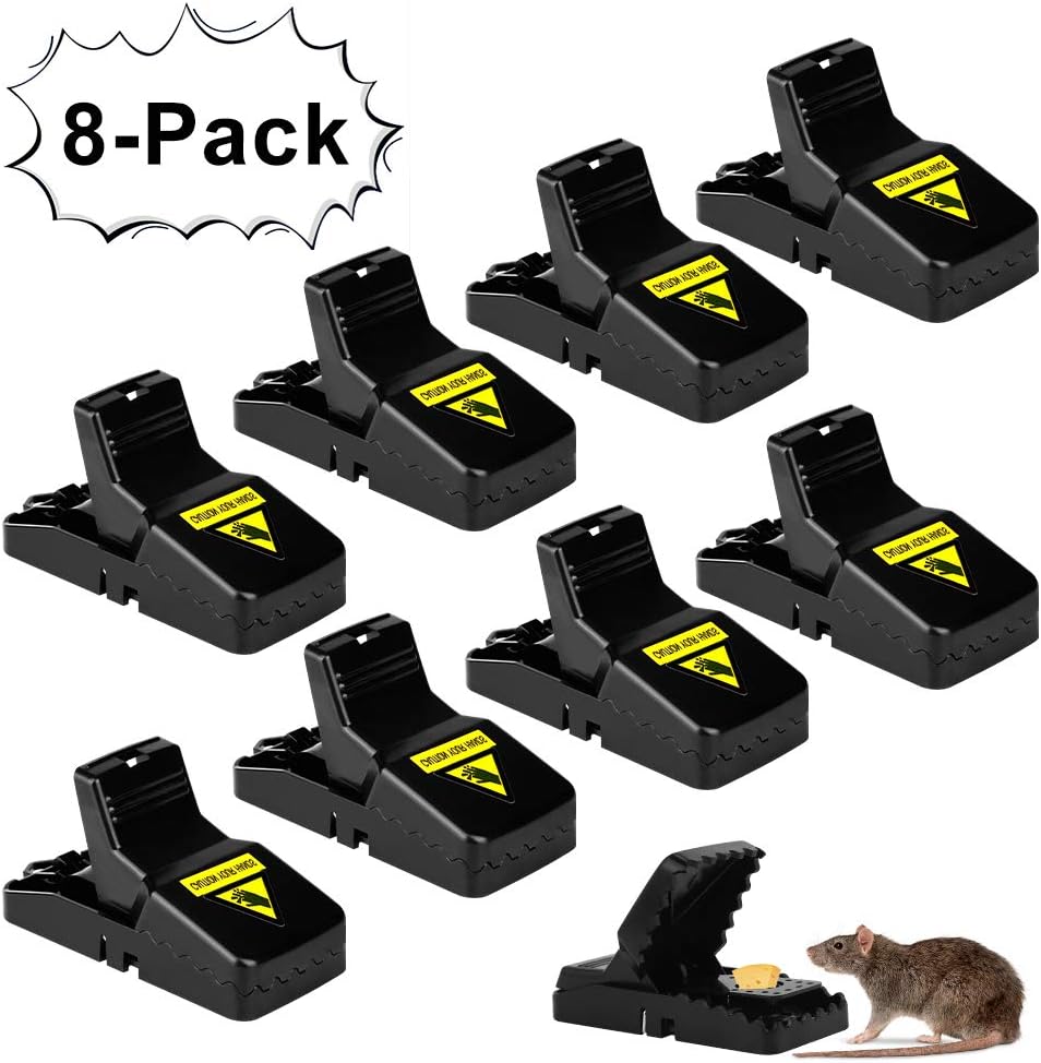 Attrezzature e forniture agricole Mitening Trappola per Topi 8 Pezzi ...