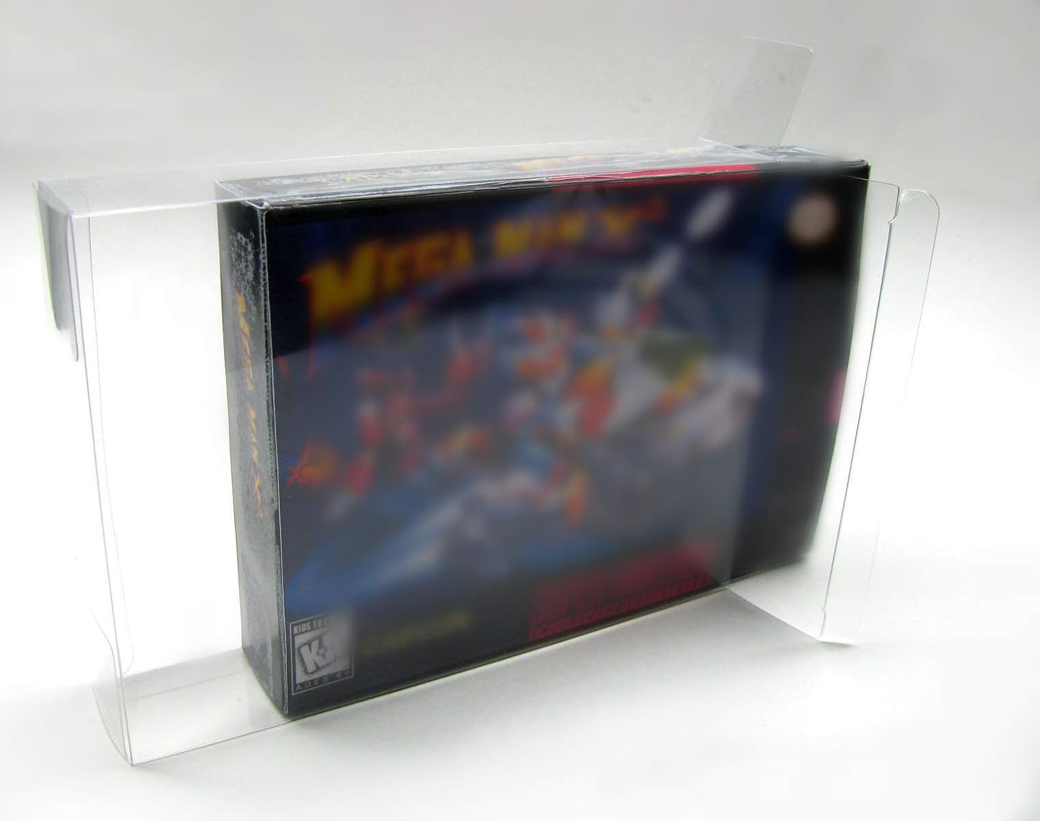 Amazon.com: 10PCS CLEAR PLASTIC PROTECTIVE BOX PROTECTOR SLEEVE CASE ...