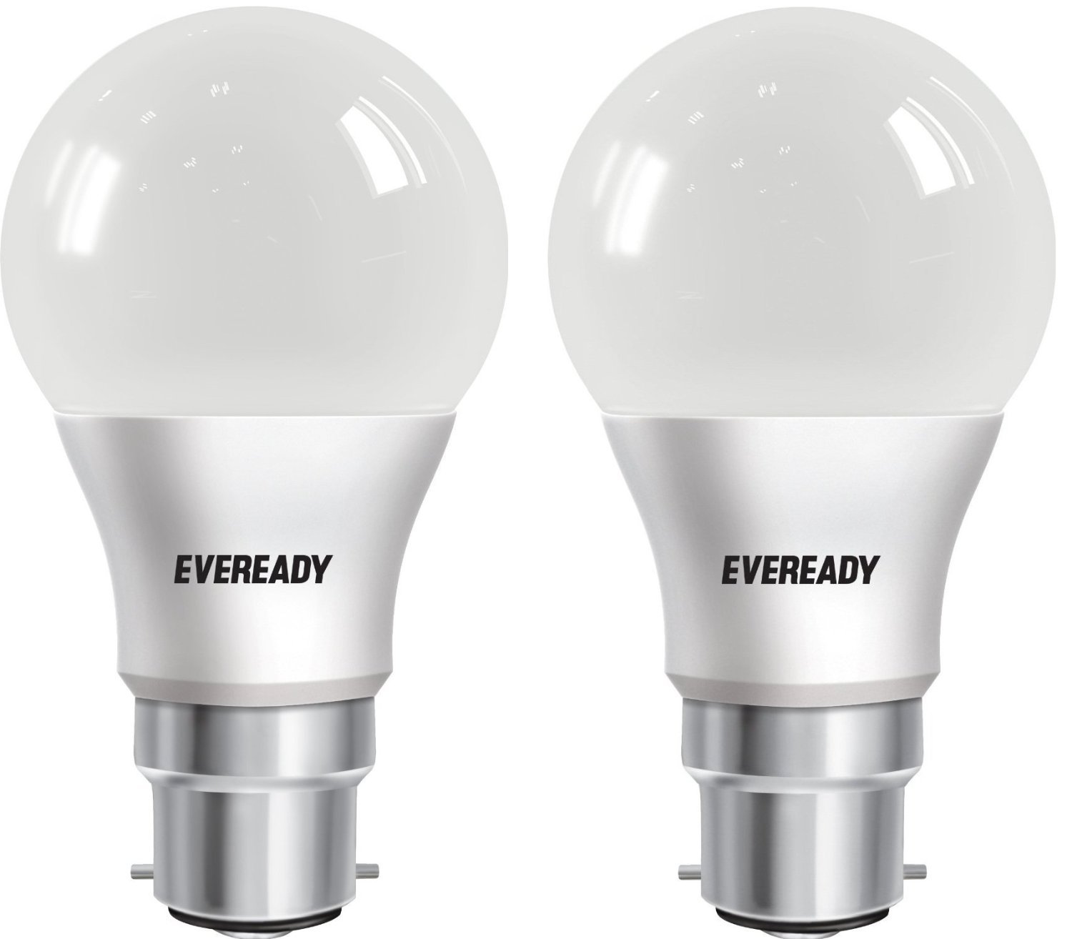 Buy Eveready Base B22D 8-Watt LED Bulb (Pack of 2, Cool Day Light ...