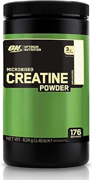 Optimum Nutrition Micronised Creatine Powder, Unflavoured Monohydrate ...