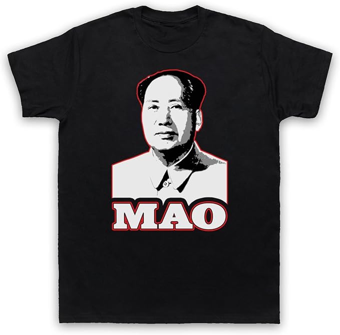 Chairman Mao Retro Mens T-Shirt: Amazon.co.uk: Clothing