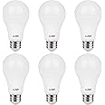 LUNO A19 Non-Dimmable LED Bulb, 14W (100W Equivalent), 1500 Lumens, 5000K (Daylight), Medium ...