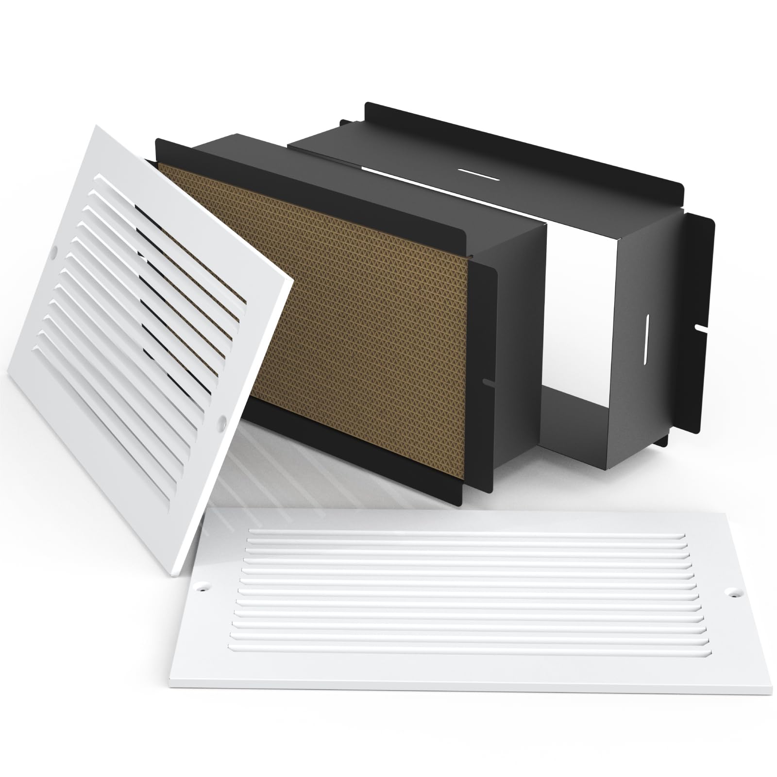 Suprocky Wall Return Air Pathway Kit with Filter (14"x 8" Retrofit ...