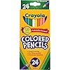 Crayola Colored Pencils Long 24 in a Pack (Pack of 4) 96 Pencils Total ...