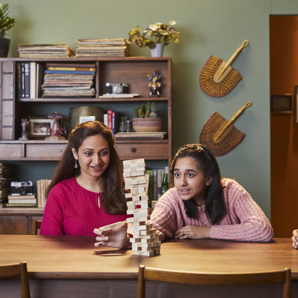 Mua Hasbro Gaming Jenga Classic Game with Genuine Hardwood Blocks ...