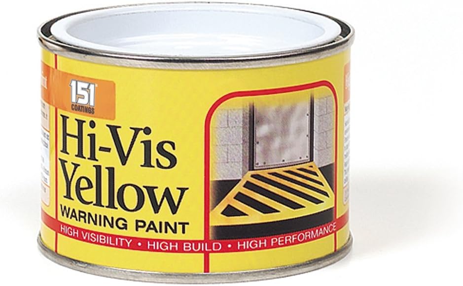Hi-Vis Yellow Warning Paint – 180ml – BigaMart