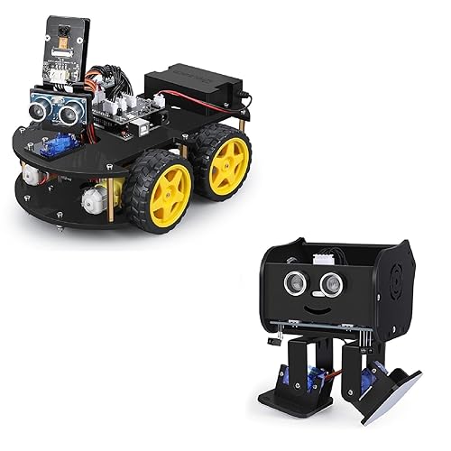 ELEGOO UNO R3 Project Smart Robot Car Kit V4 & ELEGOO Penguin Bot Biped ...
