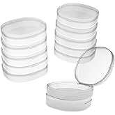 Amazon.com: KAUIQU Bead Organizer Box, 12 Pack Clear Plastic Small Storage Container with Lid ...