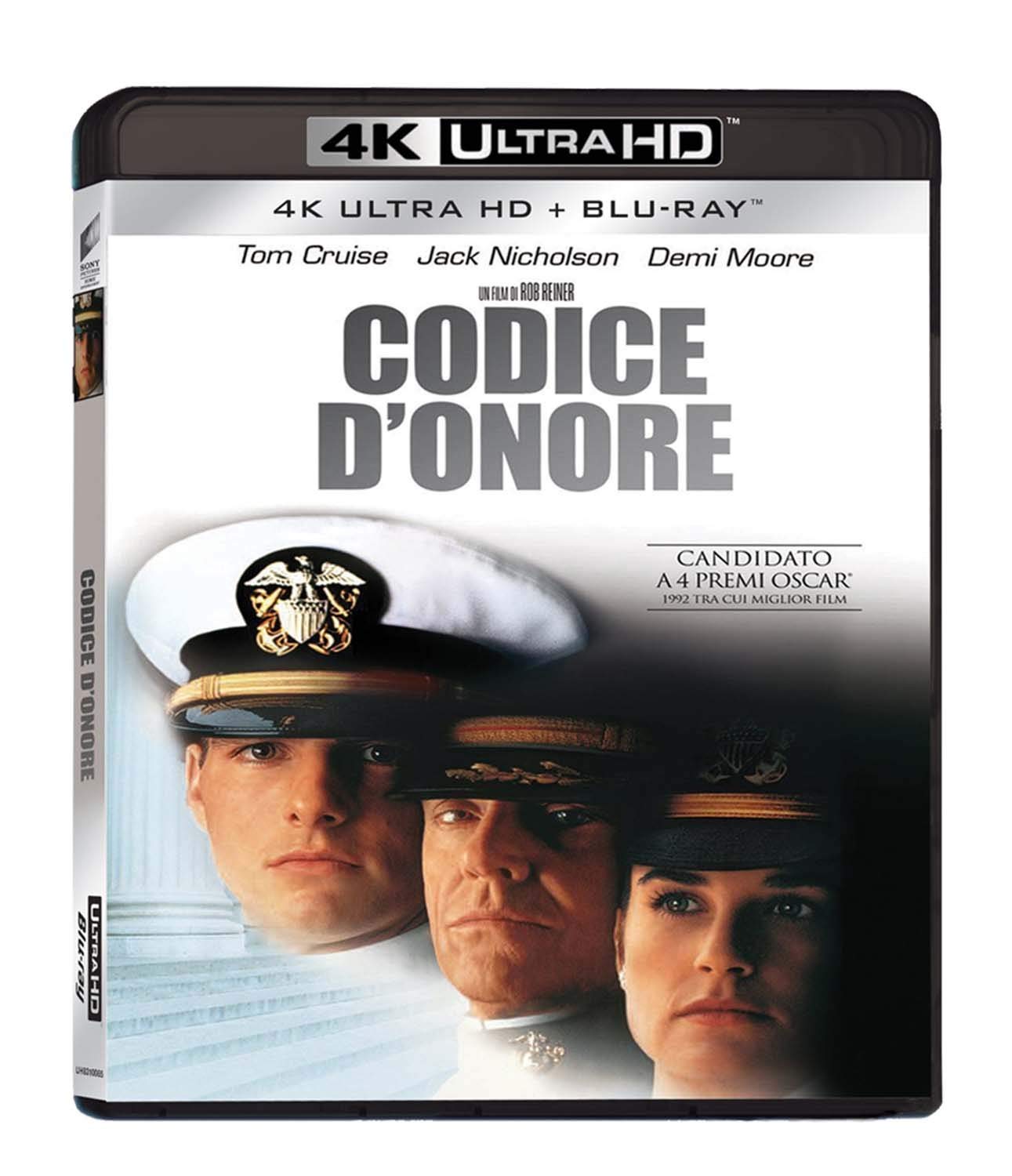 Codice D'Onore (4K+Br): Amazon.it: Kevin Bacon, Demi Moore, Tom Cruise ...
