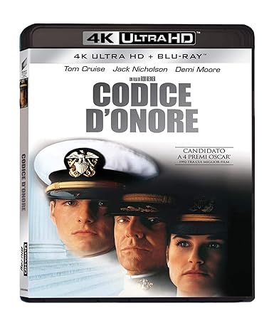 Codice D'Onore (4K+Br): Amazon.it: Kevin Bacon, Demi Moore, Tom Cruise ...