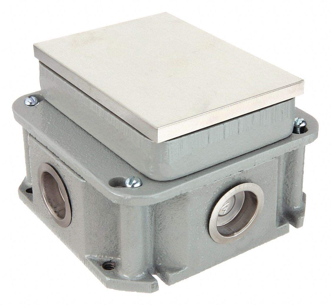 Floor Box, Rectangular, 33.0 cu. in.: Electrical Equipment: Amazon.com ...