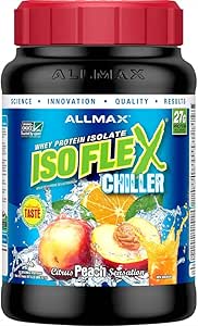 ALLMAX Nutrition - Isoflex Chiller - Whey Protein Isolate - Citrus ...