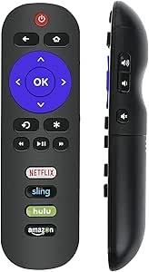 Amazon.com: Replacement Remote Compatible with All TCL Roku TV - No ...