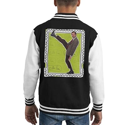 Buy Mr Bean Silly Walk Stamp Kids Varsity Jacket Online at Lowest Price ...