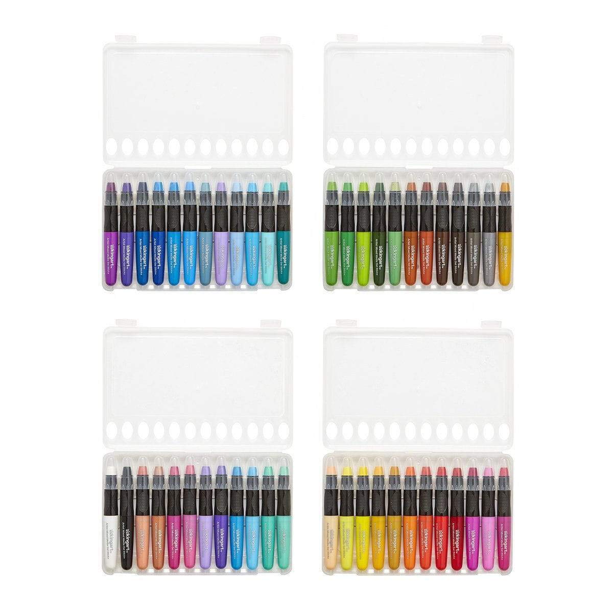 Mua KINGART 580-48 GEL STICK Set, Artist Pigment Crayons, 48 Unique ...