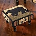 Amazon.com: Black Bear Tracks Footstool : Home & Kitchen