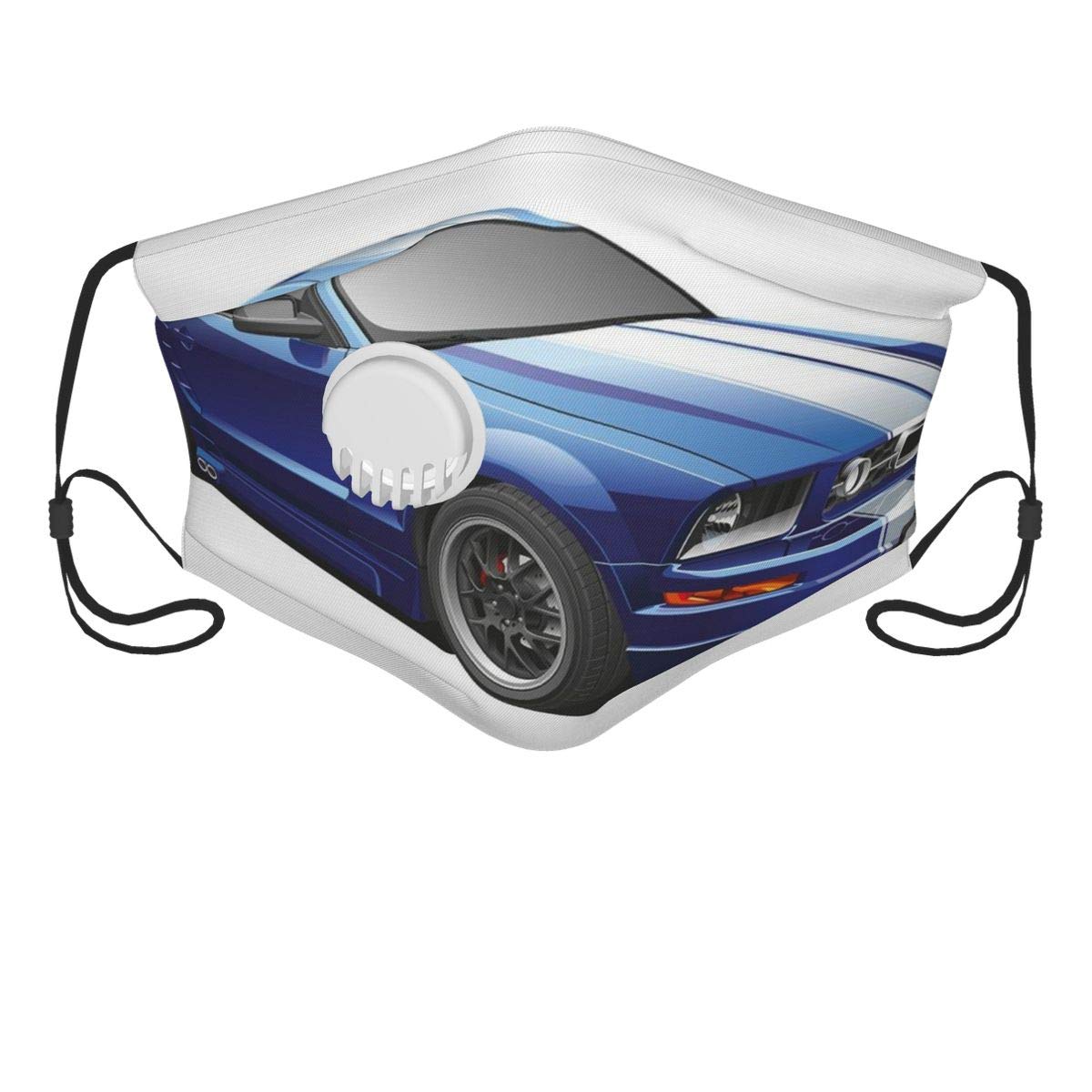 Amazon.com : Comfortable?Printed?mask, American Auto Racing Theme Car ...