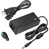 Amazon.com: Pyle 12V Plug-In Power Supply Cable - AC/DC Converter ...